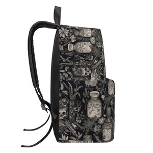 Dark Academia Witchy Spell Bottles Backpack, S M L Sizes, Whimsical ...