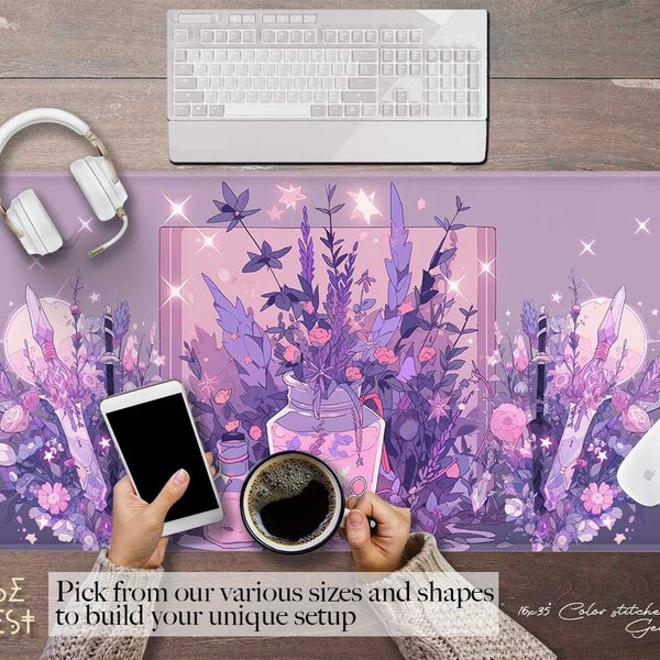 Purple Mouse Pad - Etsy