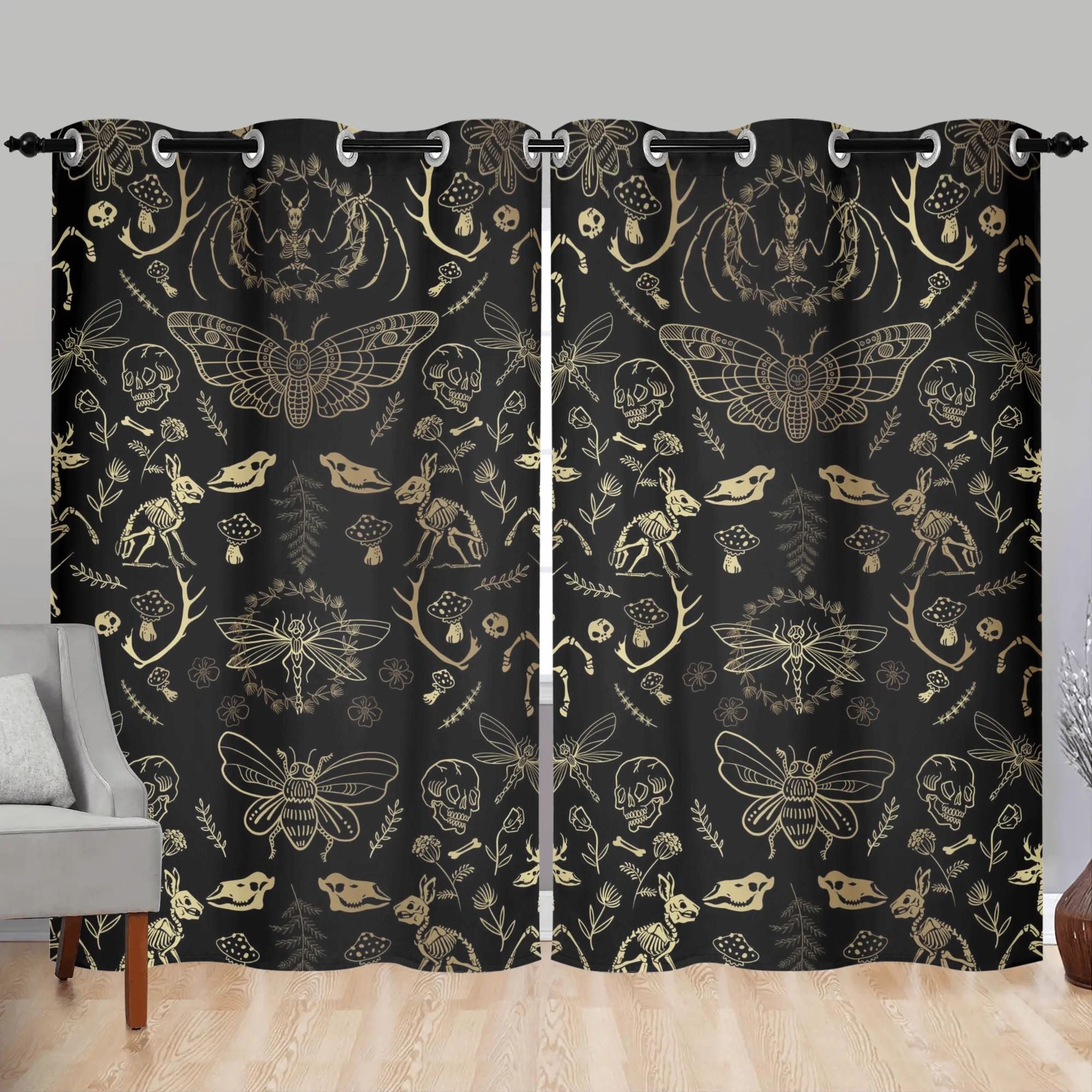 Homesense pocketed grey curtains