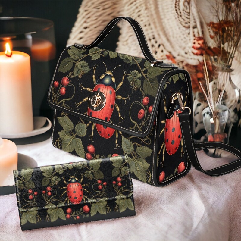 Ladybug Purse - Etsy