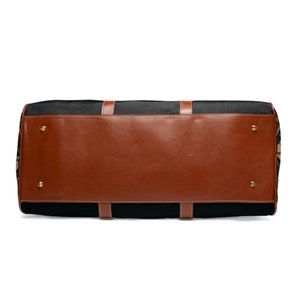 Pink Moon Phases Dark Cottgecore Floral Waterproof Nylon Travel Bag ...