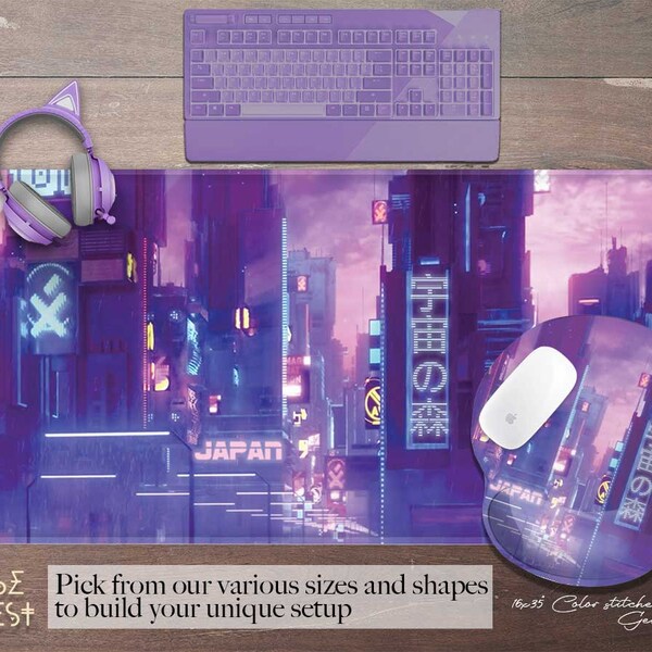 Purple Mouse Pad - Etsy