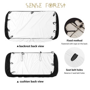 Dark Magic Mushroom Celestial Car Seat Covers, Front Back Seat Covers ...