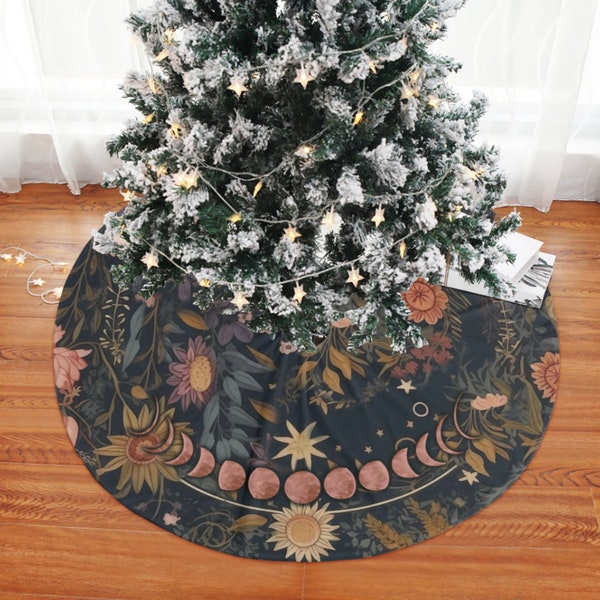 Moon and Tree - Etsy