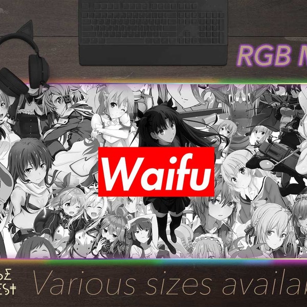 Waifu Mousepad - Etsy