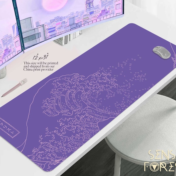 Purple Mouse Pad - Etsy