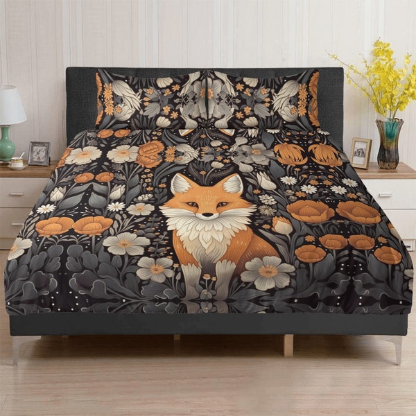 Fox Bedding - Etsy