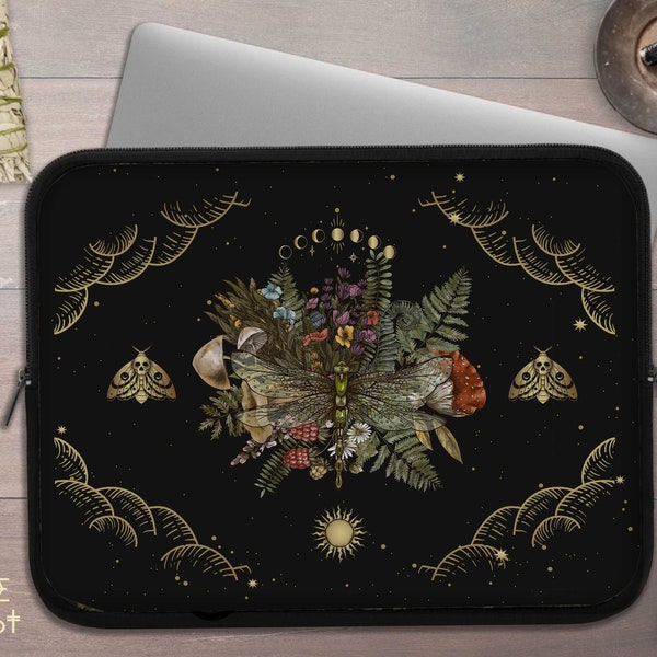 Moth Goth Laptop Bag - Etsy