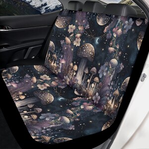 Dark Magic Mushroom Celestial Car Seat Covers, Front Back Seat Covers ...