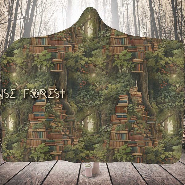 Library Blanket - Etsy