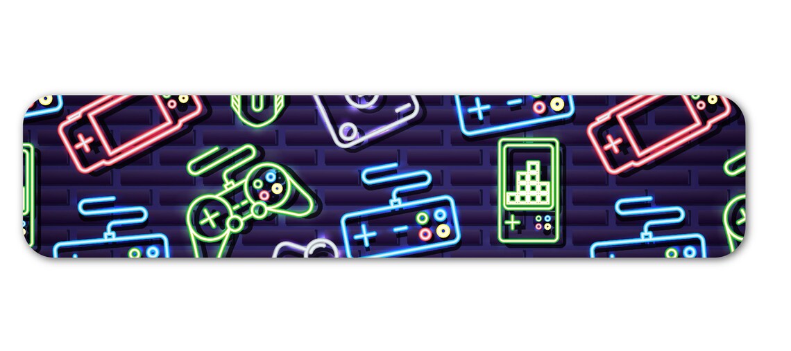 Kawaii Neon Vaporwave Mouse Pad Cute Retro Lo Fi Gamer - Etsy
