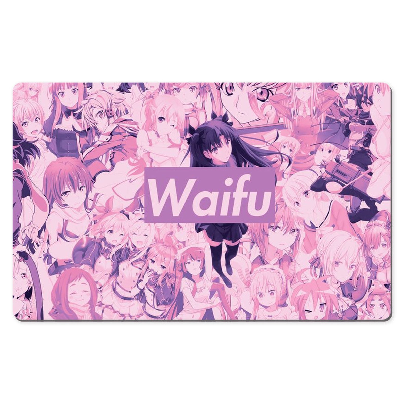 Kawaii Anime Girlfriends Waifu Large Mouse Pad Cute Gaming - Etsy UK
