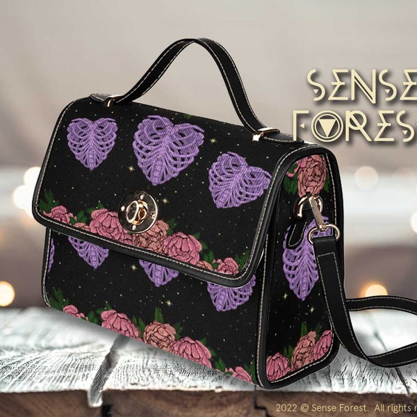 Goth Heart Bag - Etsy