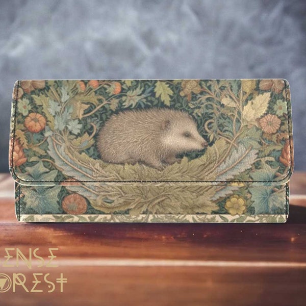 Hedgehog Wallet - Etsy