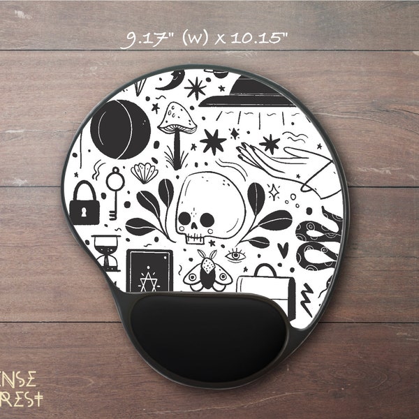 Wrist Rest Keyboard Goth - Etsy