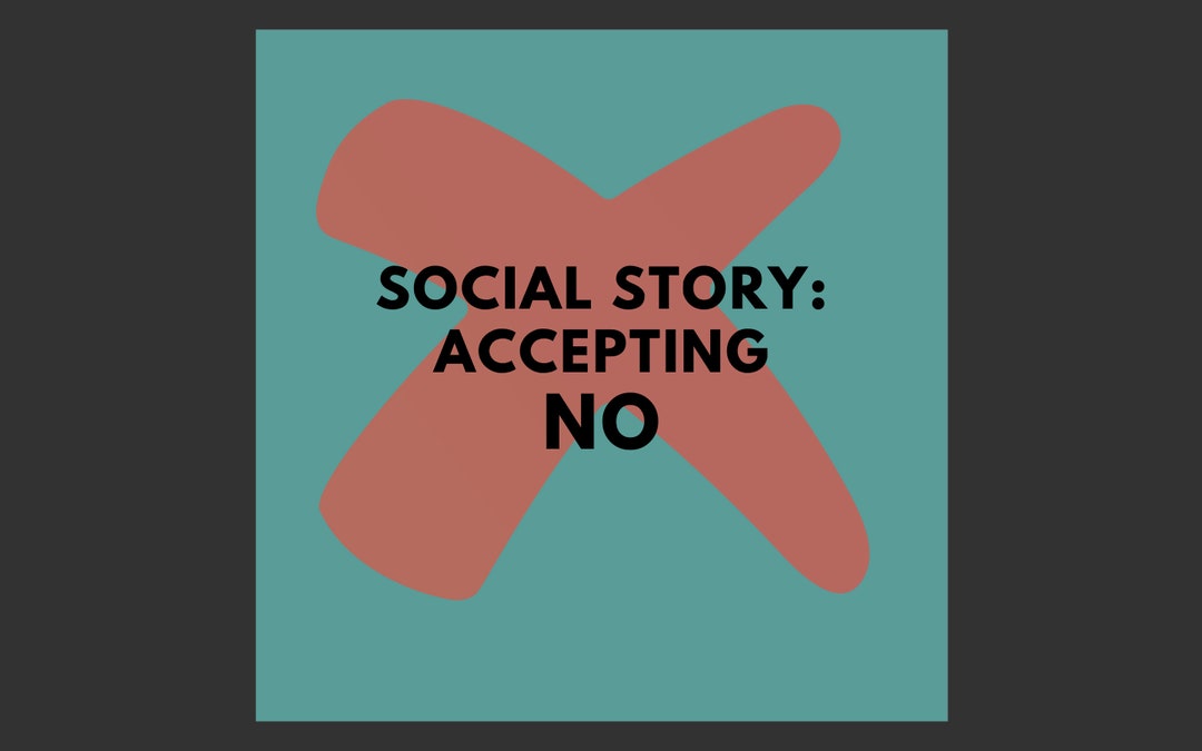 Social Story: Accepting No - Etsy