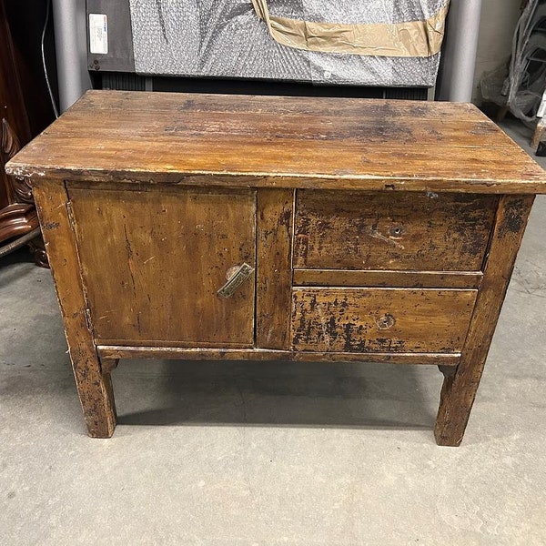 Primitive Cabinet - Etsy