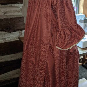 18 Th Century Sacque Back Gown - Etsy