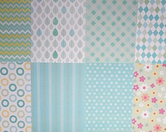 Hand Marbled Mohawk Paper for Your Creative Whim Marbled