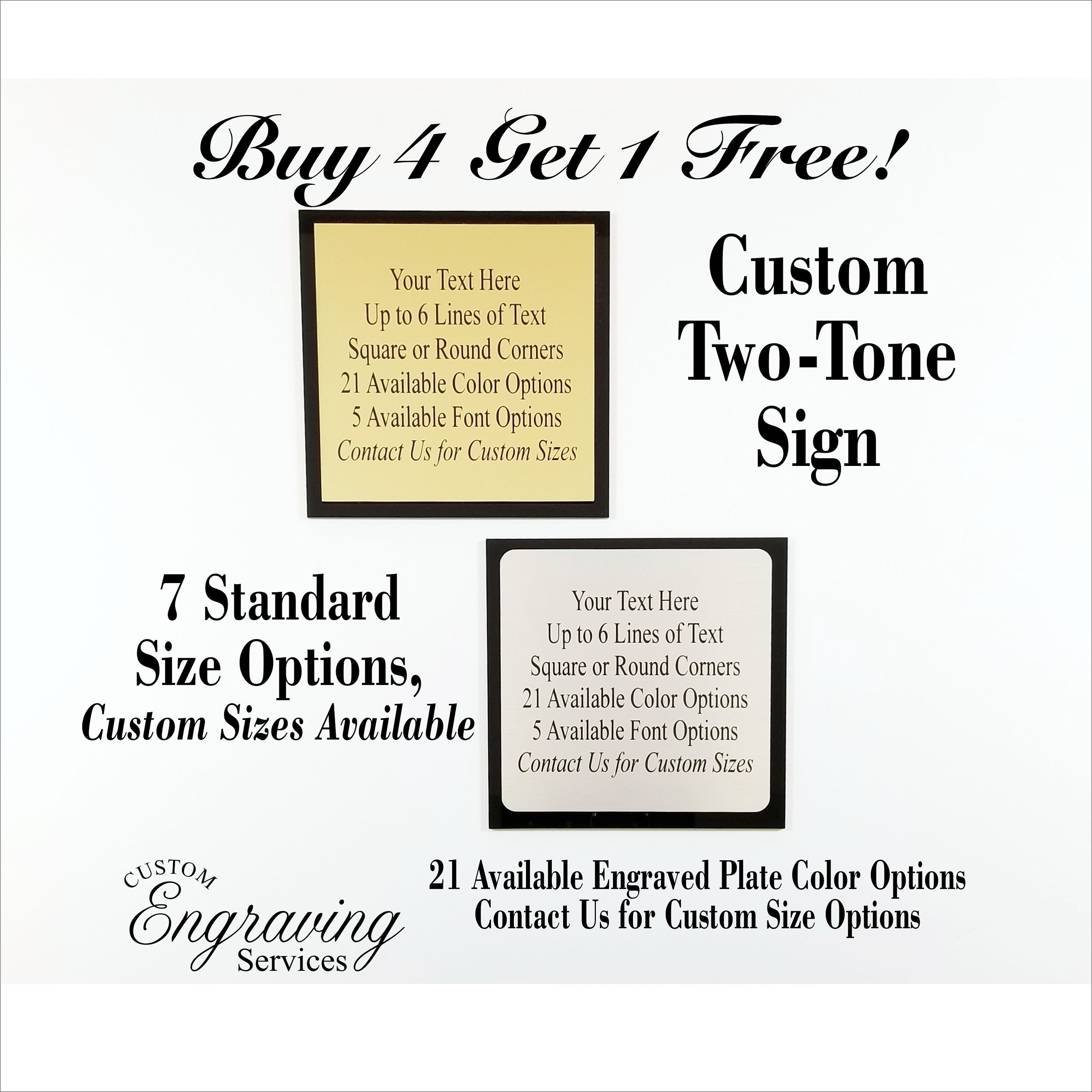 Custom Wall Sign Office Sign Desk Sign Information Sign | Etsy