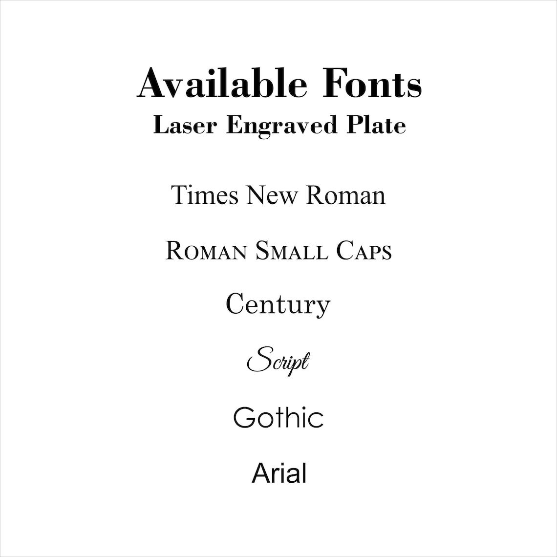 Custom Personalized Engraved Brass Name Plate Plaque Art Label Tag Gift ...