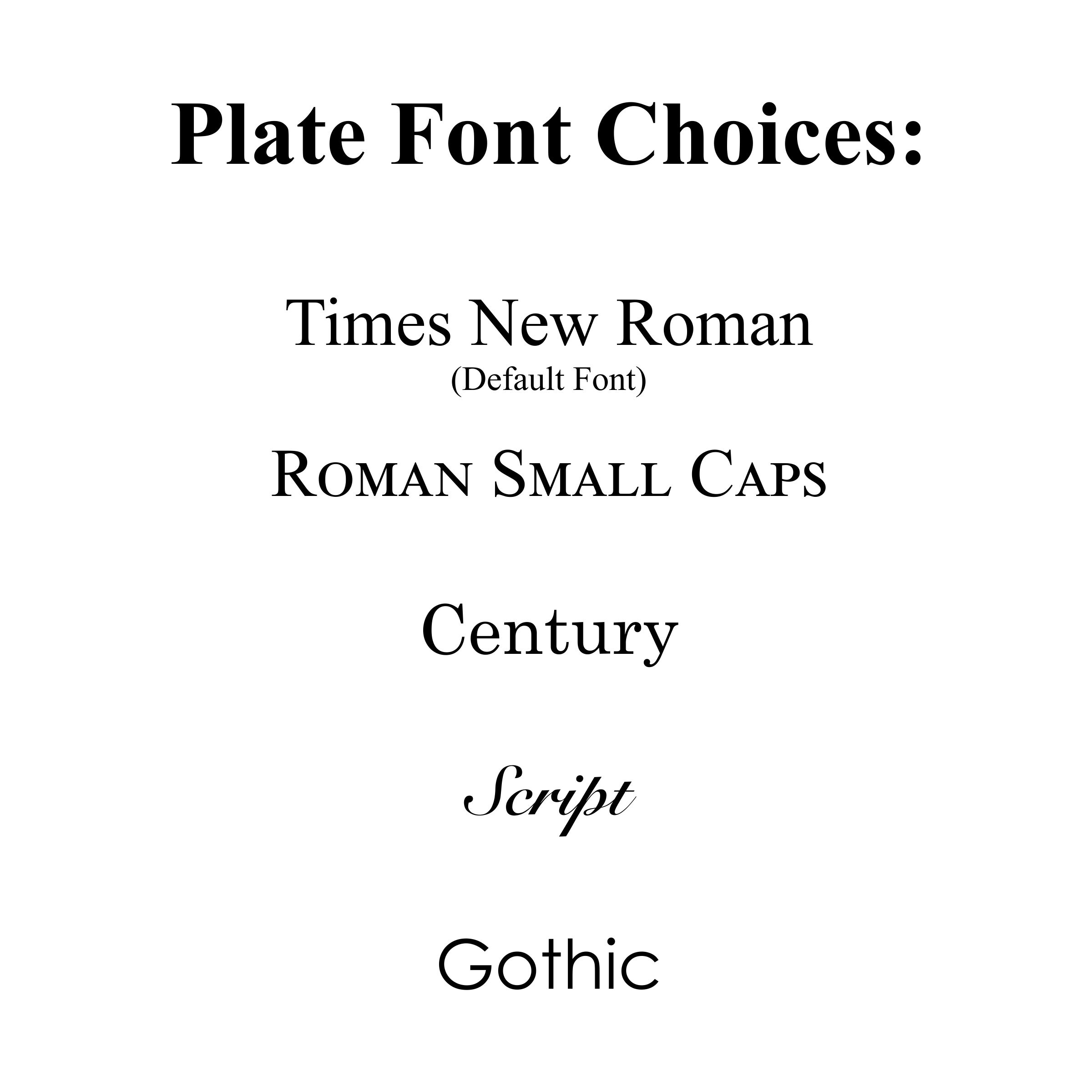 Personalized Desk Plate Custom Engraved HIGH QUALITY Two | Etsy