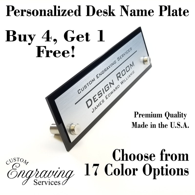 Personalized Name Plate - Etsy