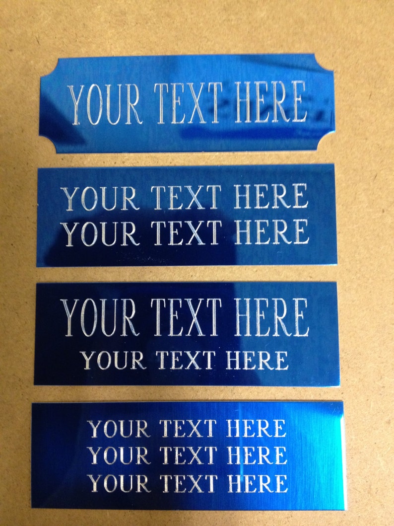 Trophies Perpetual Fantasy Sports 1" X 3" Custom Engraved Plate, Flag ...