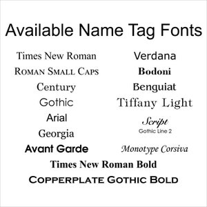 Custom Name Tags for Work, Custom Name Tags, Engraved Name Tag ...