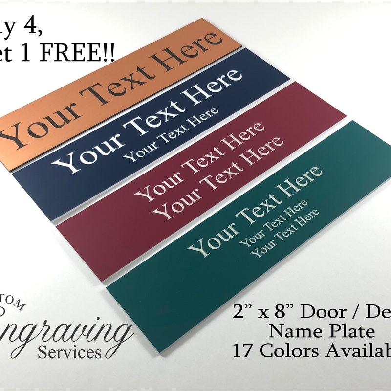 Personalized Door Signs - Etsy