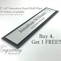 Door Name Plate - Etsy