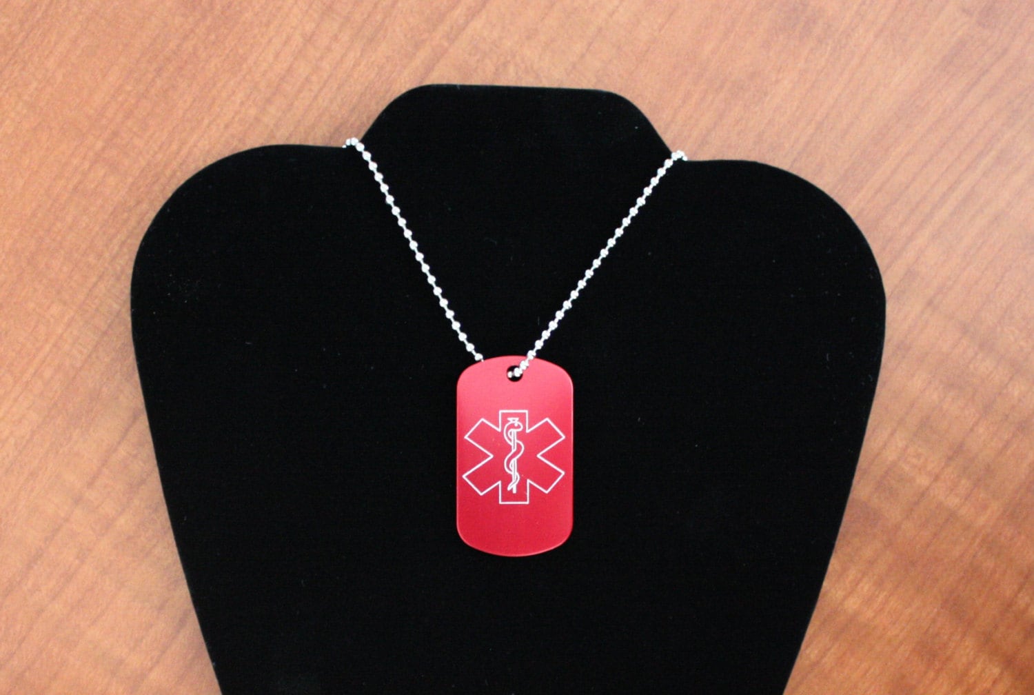 Medical Alert Custom Engraved Medic ID Military Dog Tag - Etsy