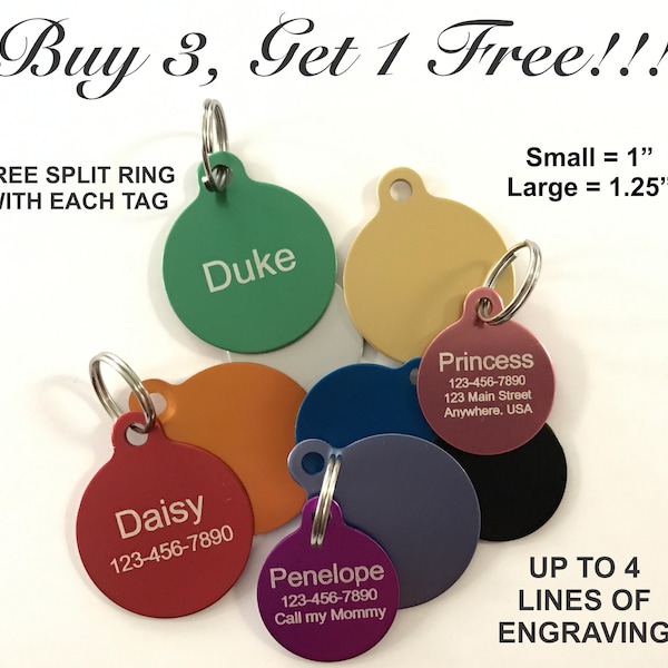 Dog Shelter Dog Tags - Etsy