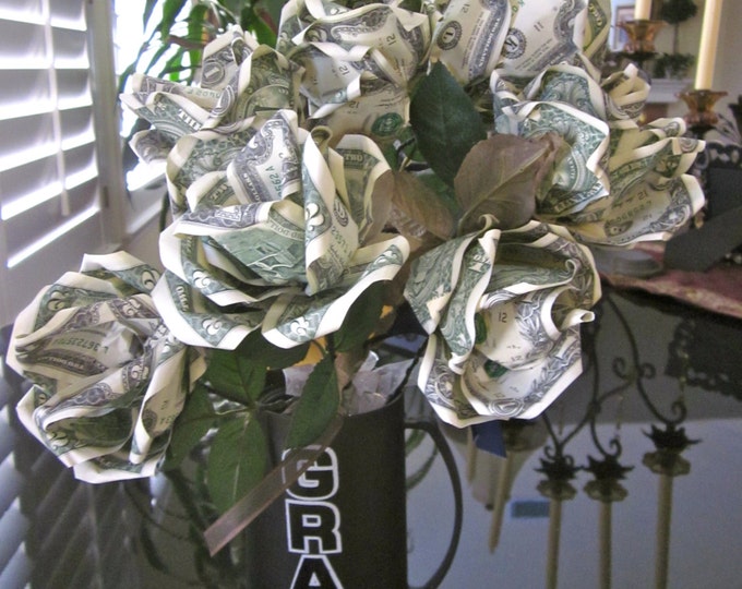 Bouquet of Money Roses. - Etsy