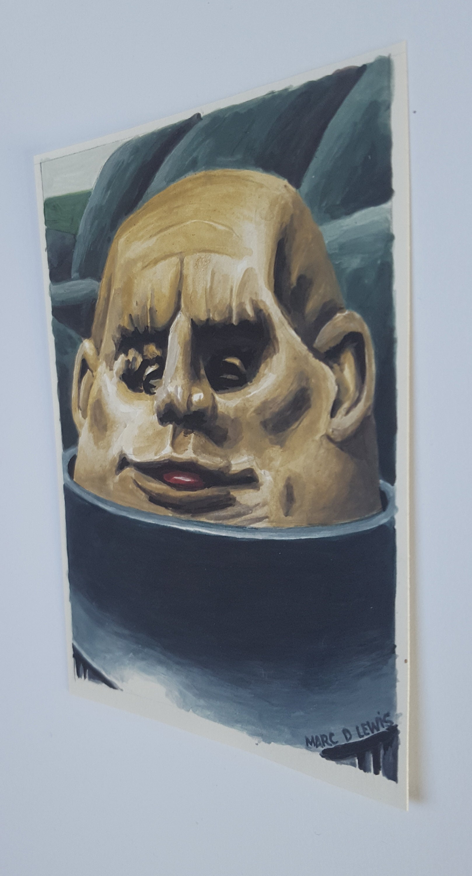 Dr Who DOCTOR WHO Original Art SONTARAN Field-major Styre - Etsy UK