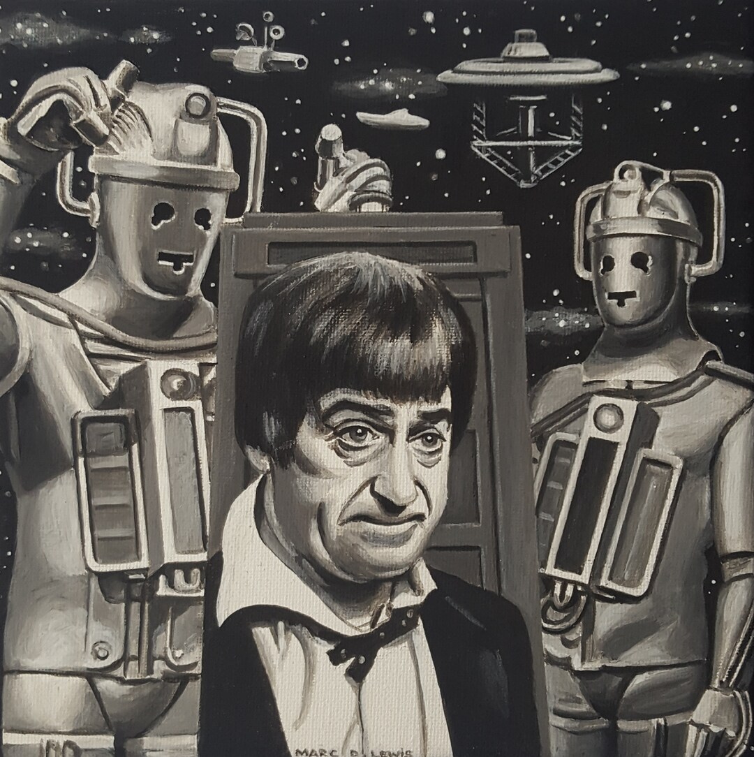 DR DOCTOR WHO Original Art 'the Wheel in Space' - Etsy