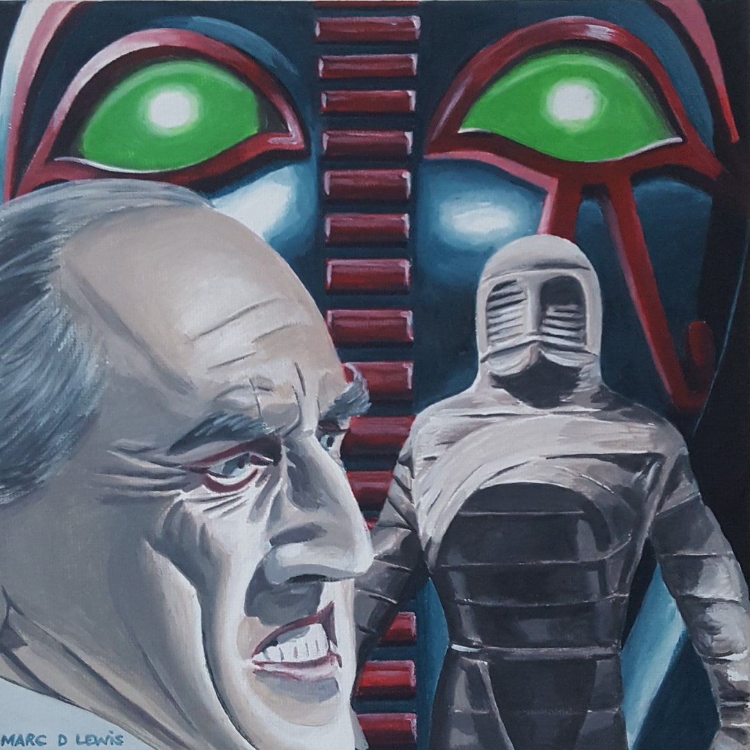 Dr Who Doctor Who Original Art - PYRAMIDS OF MARS (sutekh, Robot Mummy ...
