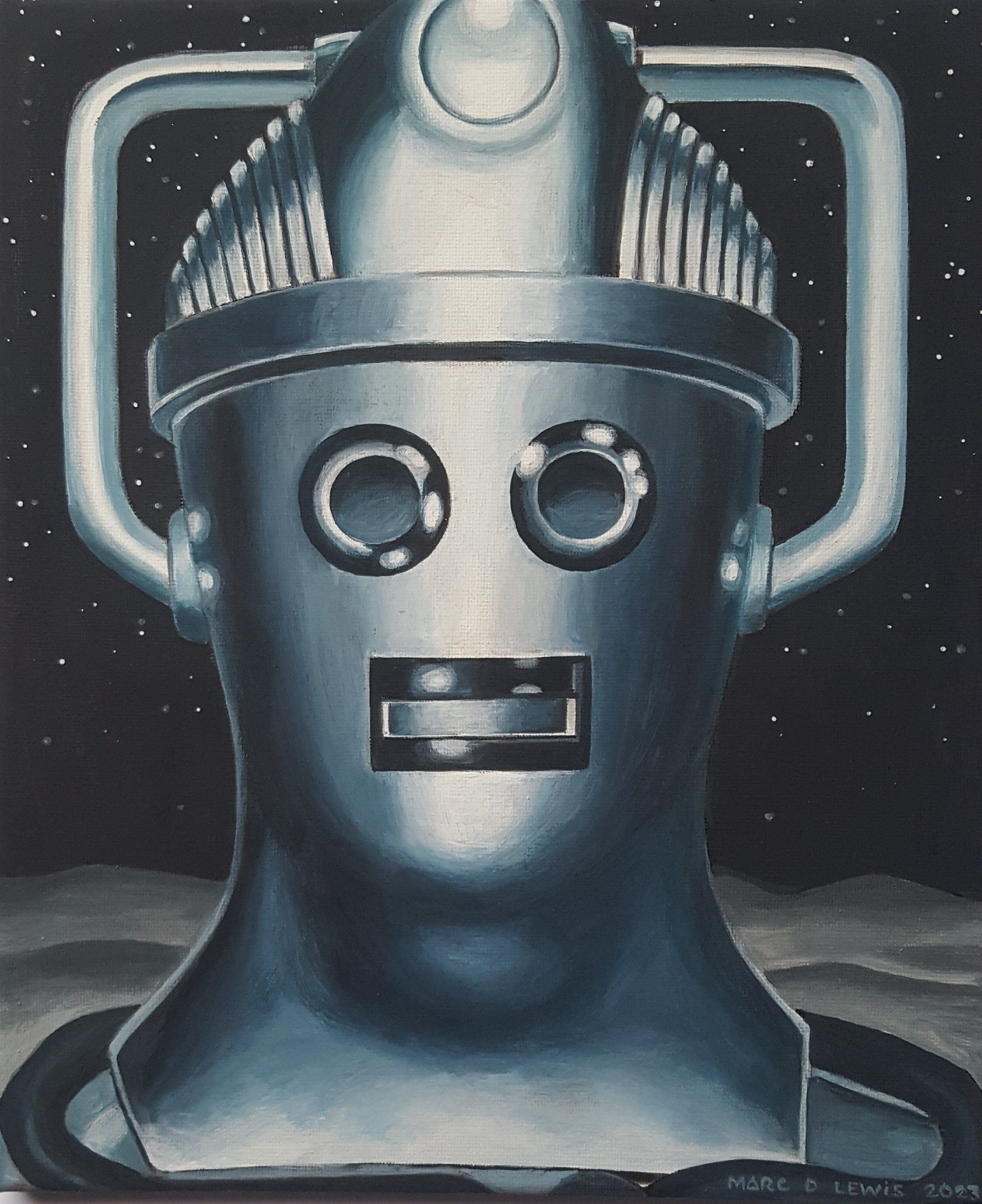 Cyberman Cartoon