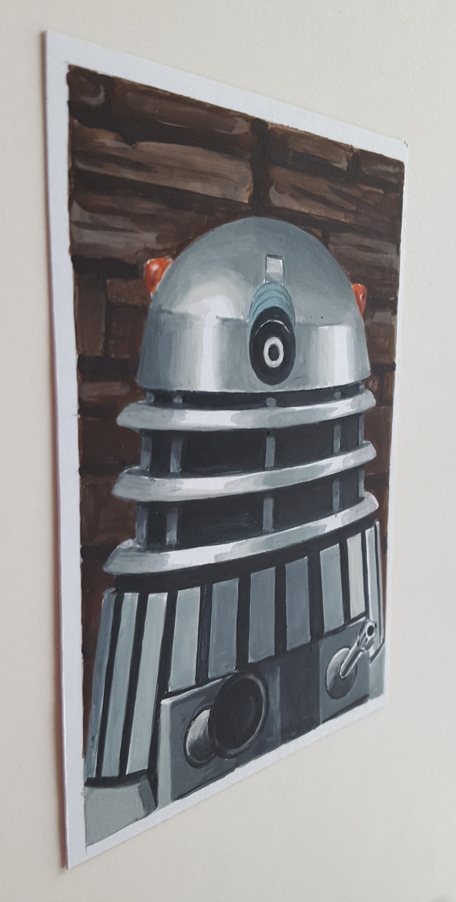 Dr Who Doctor Who ORIGINAL ART - DALEK 'death to the Daleks' Original ...