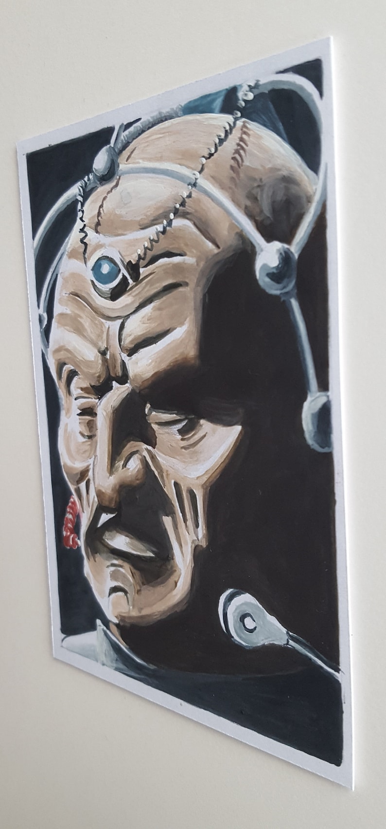 Dr Who Doctor Who ORIGINAL ART - DAVROS 'genesis of the Daleks ...