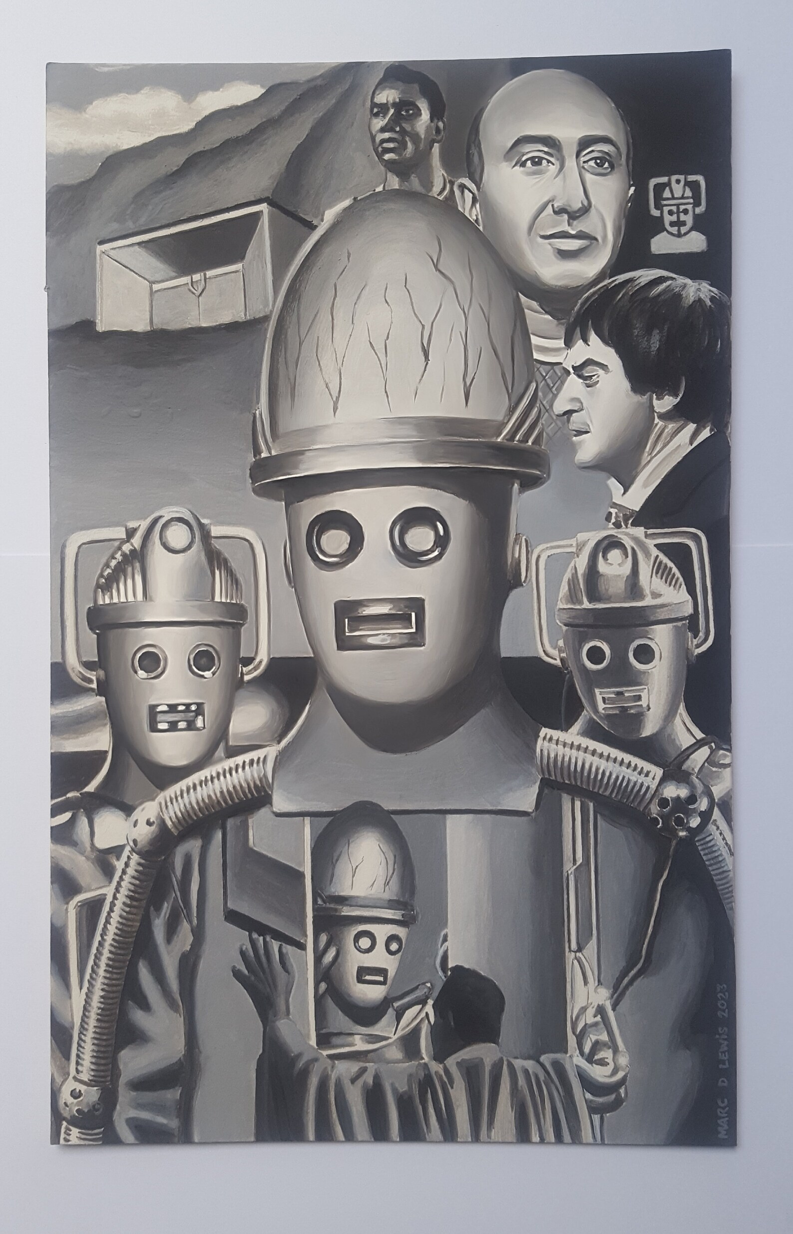 DR DOCTOR WHO Original Art - 'the Tomb of the Cybermen' (2nd Doctor ...