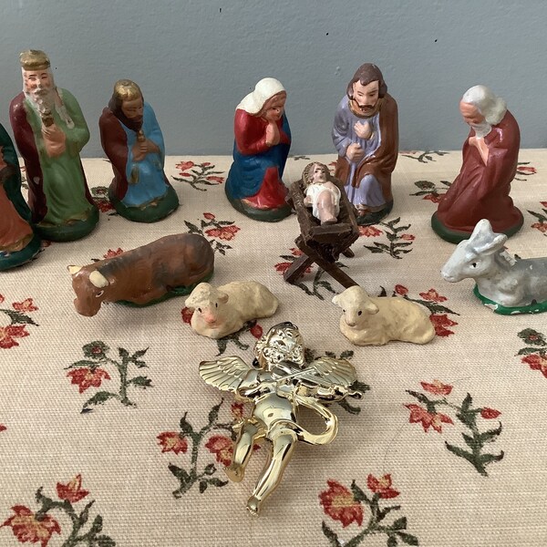 Vintage Nativity - Etsy