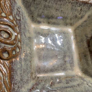 Studio Art Pottery Signed by Artist David Decorative Bowl Washed Earth ...