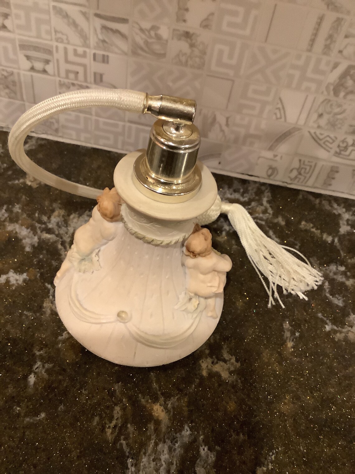Berger Italy Perfume Atomizer Porcelain Pottery Cherub Spray - Etsy