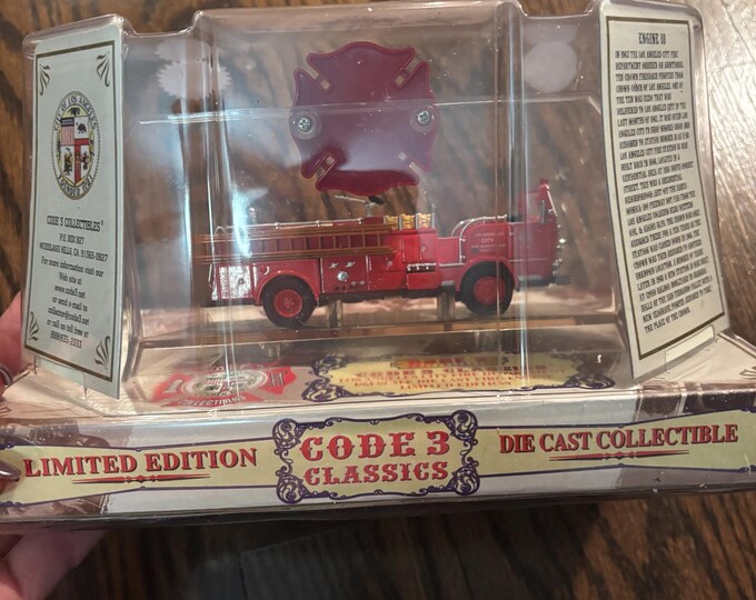 Code 3 Classics Die Cast Collectible Los Angeles City Fire Department ...