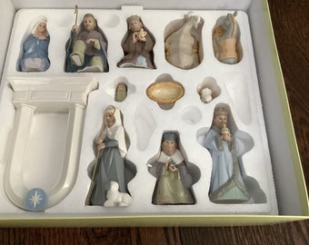 Miniature Nativity Set - Etsy