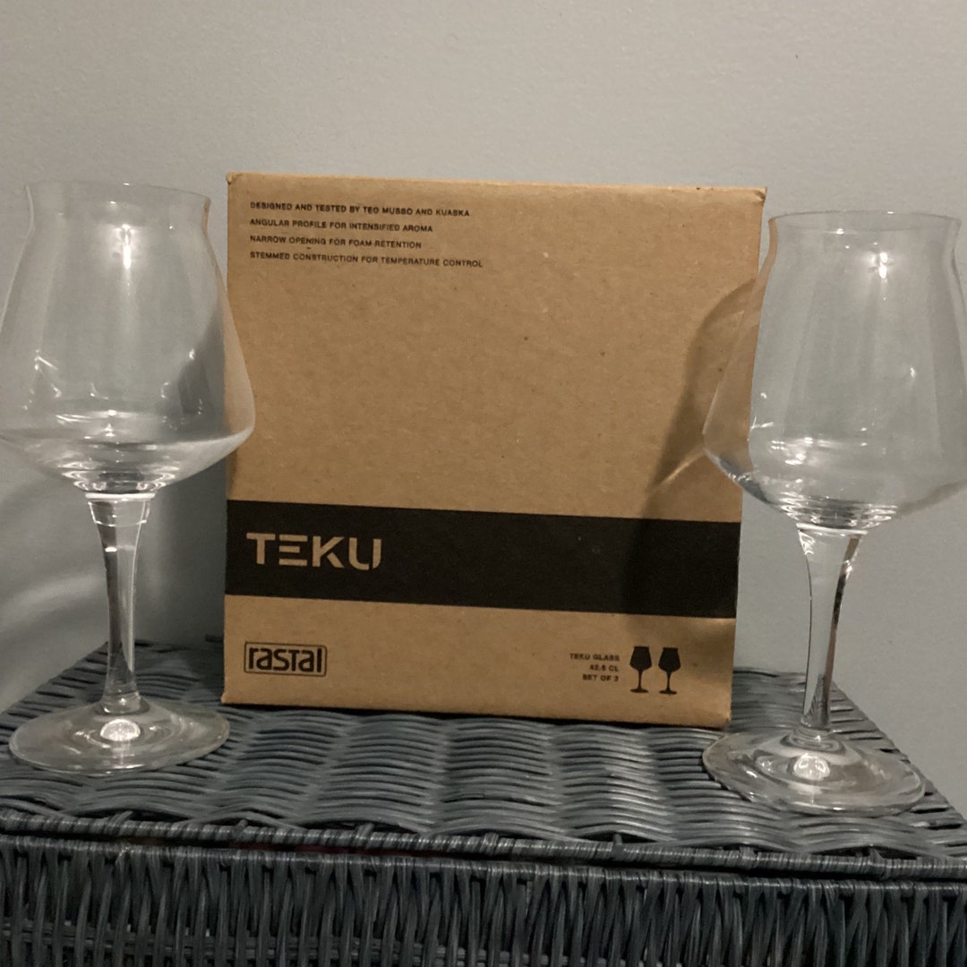 Nucleated Teku 3.0 Stemmed Beer Glass by Rastal Nucleation Pint Glasses ...
