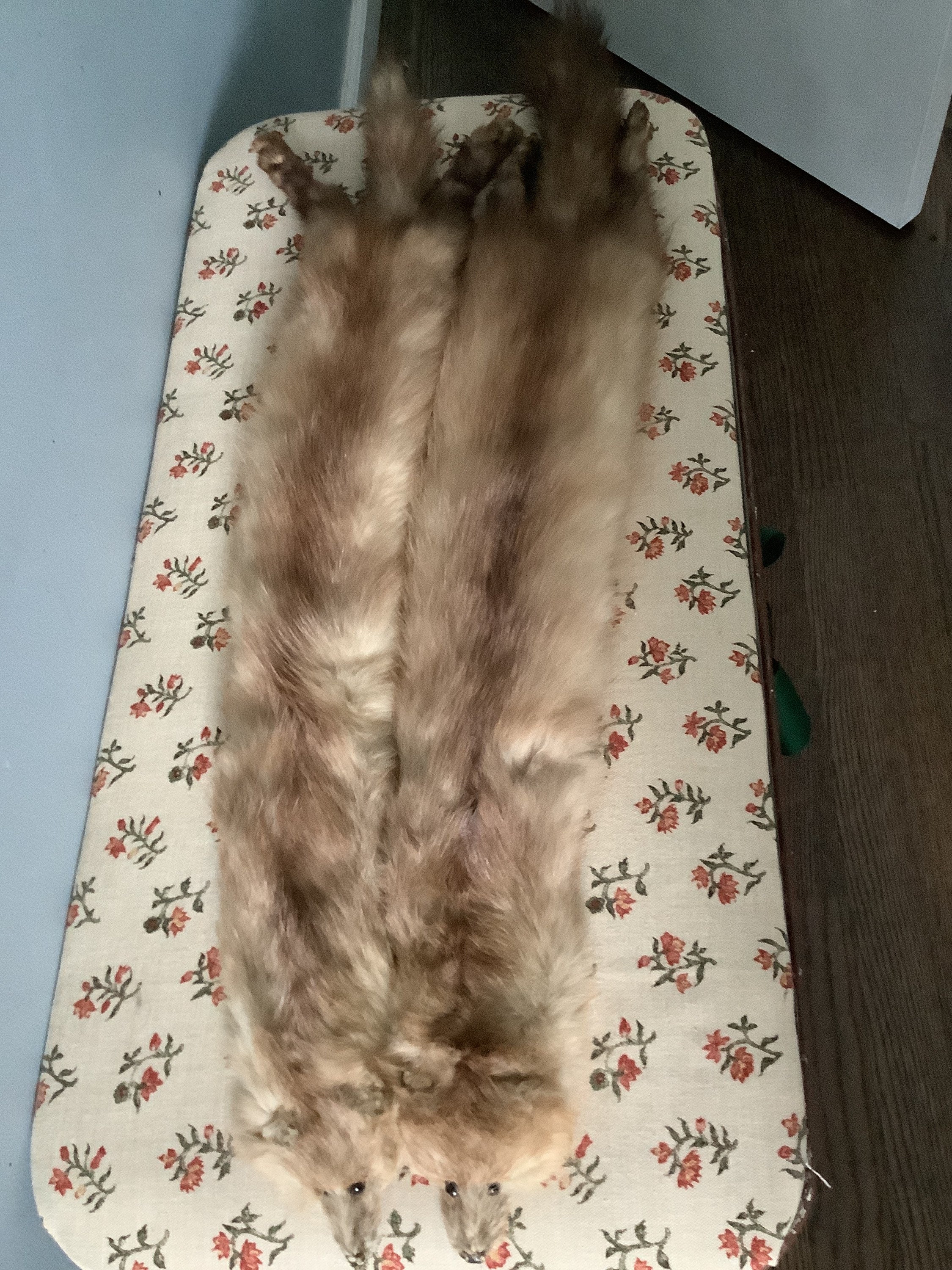 Vintage 1950's Mink Fur Pelt Animal Shawl Shoulder Wrap - Etsy