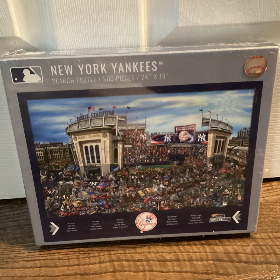 MLB Official New York Yankees Stadium 500 Piece Puzzle Find Joe ...