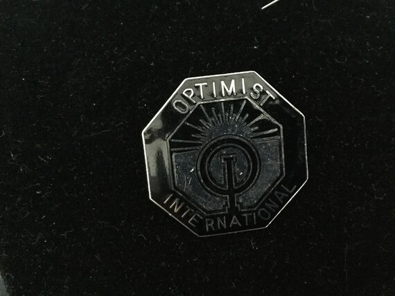 Vintage Rare Optimist International Logo Pin Lapel Ha… - Gem